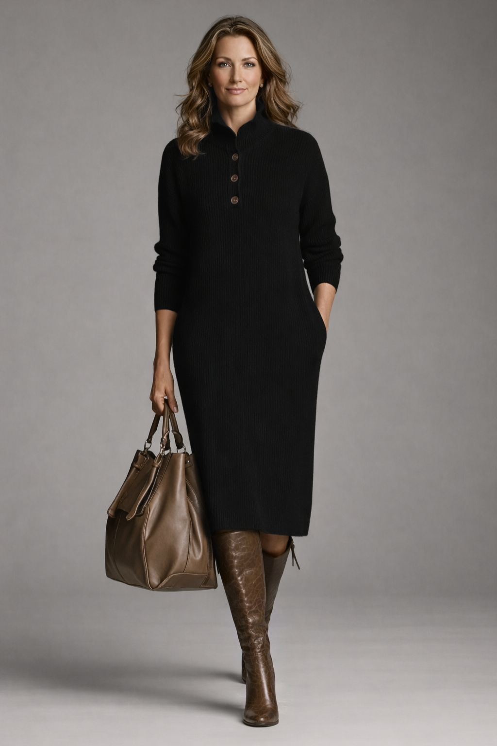 Evelyn | Heritage Knit Dress – My Store